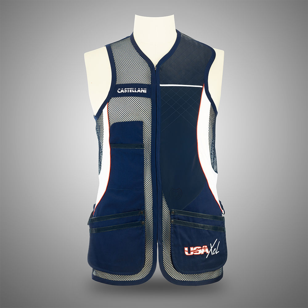 CASTELLANI USA. CASTELLANI MENS USA/XCL MESH VEST 632-314