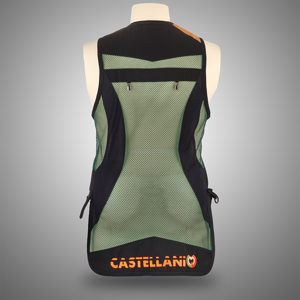 CASTELLANI USA. CASTELLANI MENS RIO MESH ALCANTARA VEST 024-157
