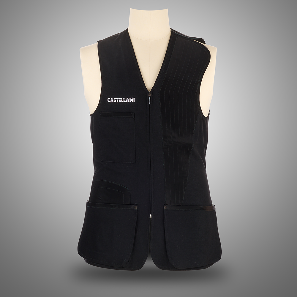 Ultimate Shooting Accessories. CASTELLANI OLYMPIC MIXED WOOL VEST 001RE-010